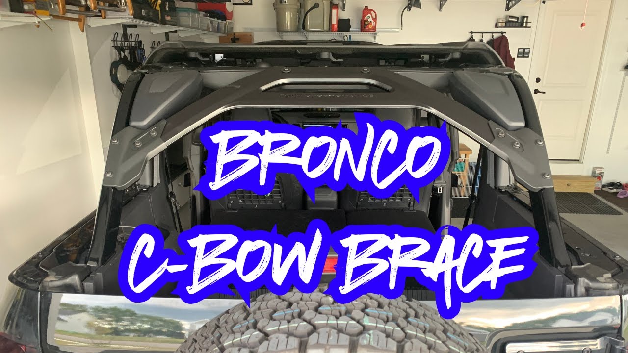 Ford Bronco C-Bow Brace installation - YouTube