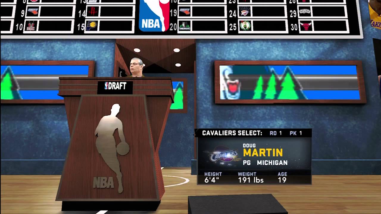 NBA 2K12: My Player Draft - YouTube