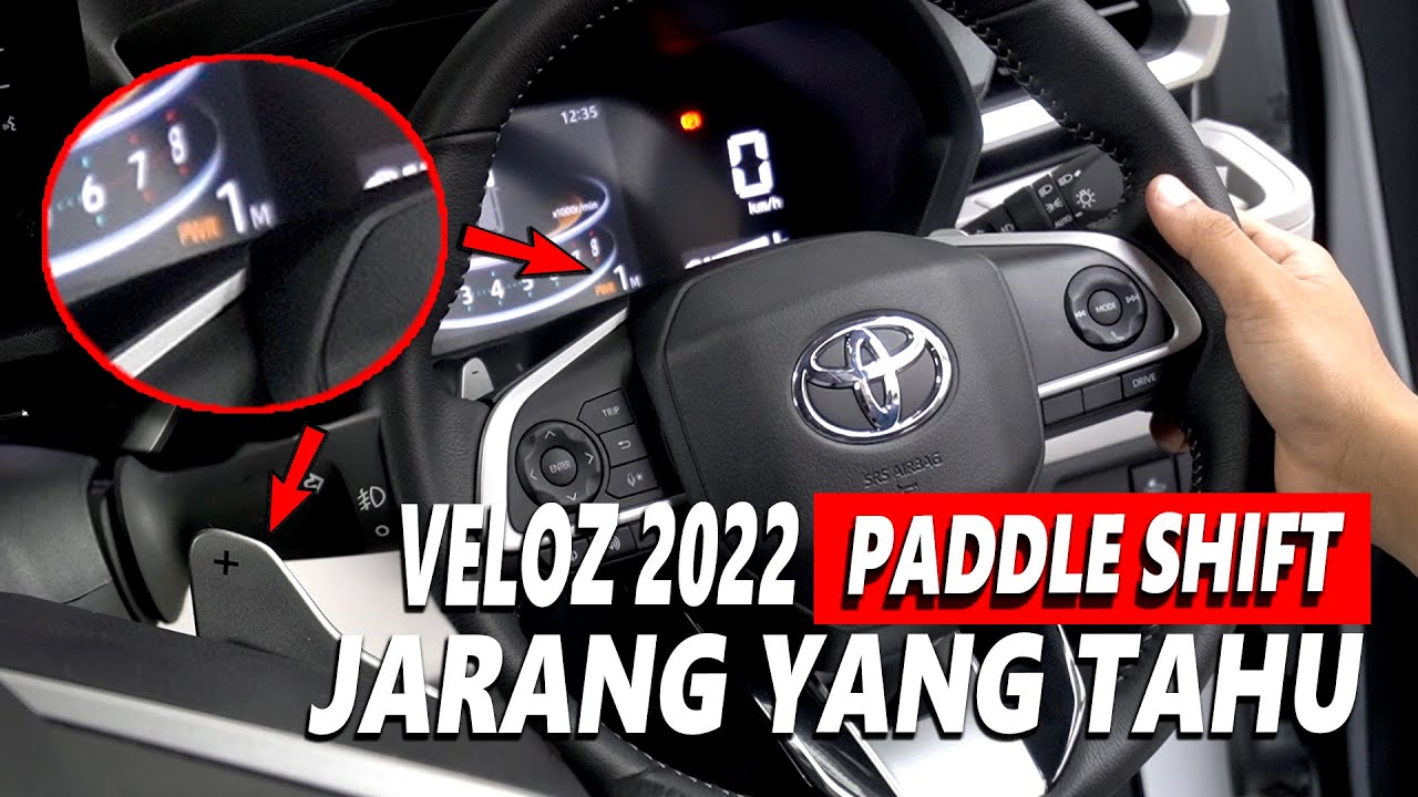 MODIFIKASI TOYOTA VELOZ TIPE Q, FITUR PADDLE SHIFT AKTIF! 🔥 - YouTube