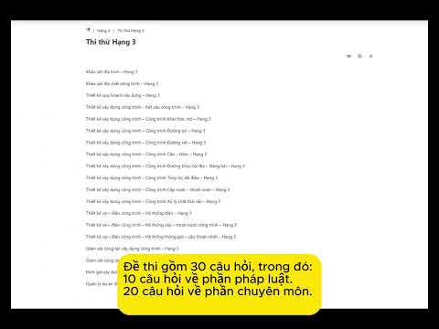 Hướng dẫn thi thử sát hạch chứng chỉ hành nghề