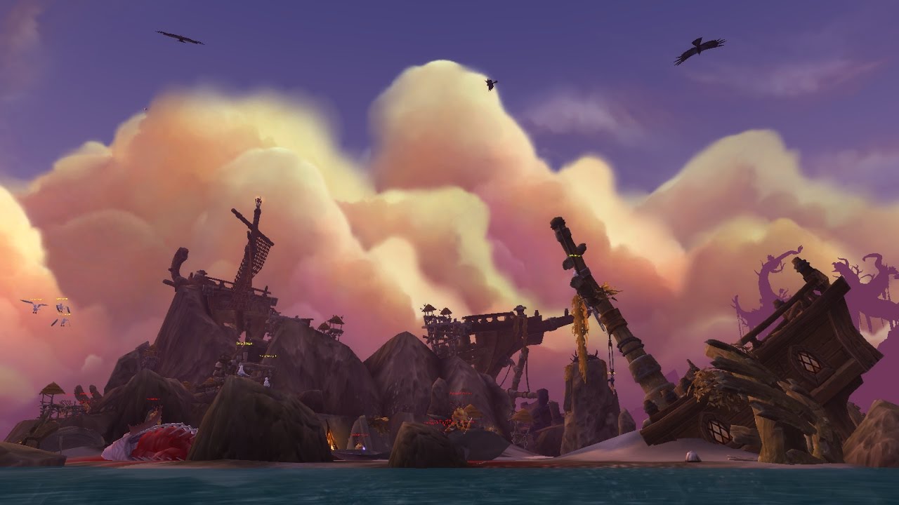 World of Warcraft Reaching Seabreak Isle in Azsuna Legion Guide - YouTube
