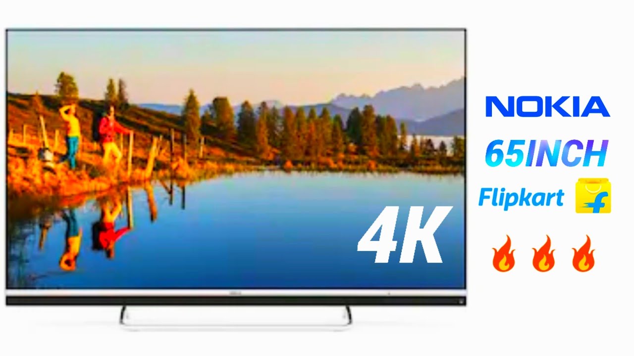 Nokia 65-inch 4K LED Smart Android TV With Dolby Vision, JBL Audio ...