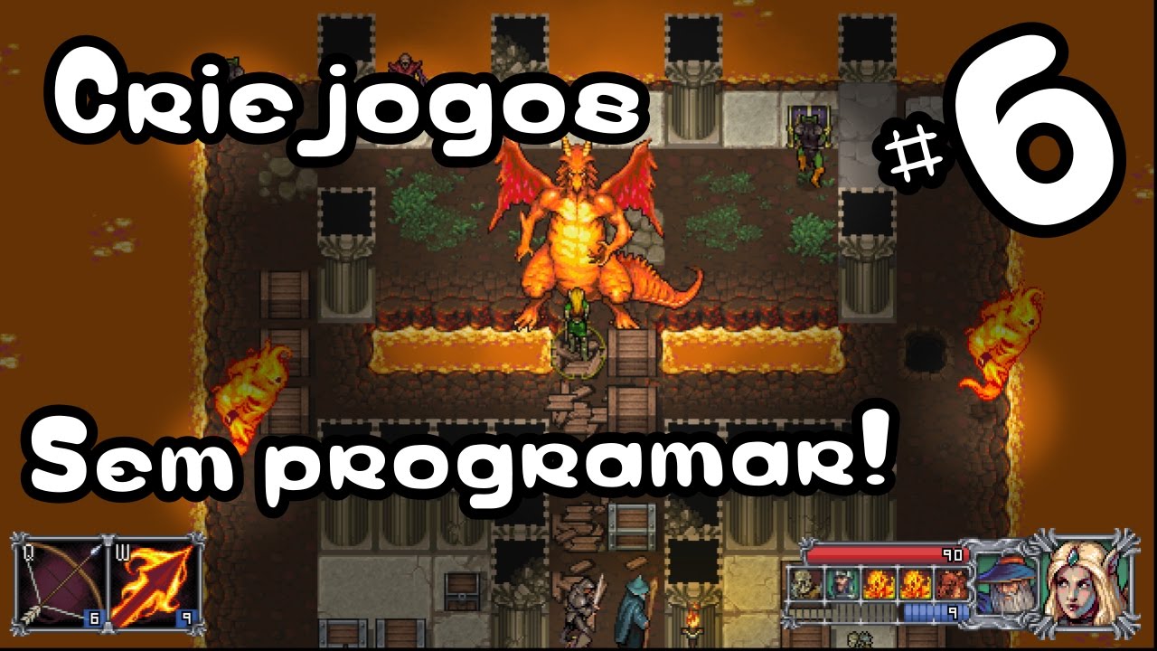 #6 - Tutorial - como criar jogos sem programar com Clickteam Fusion 2.5 - YouTube