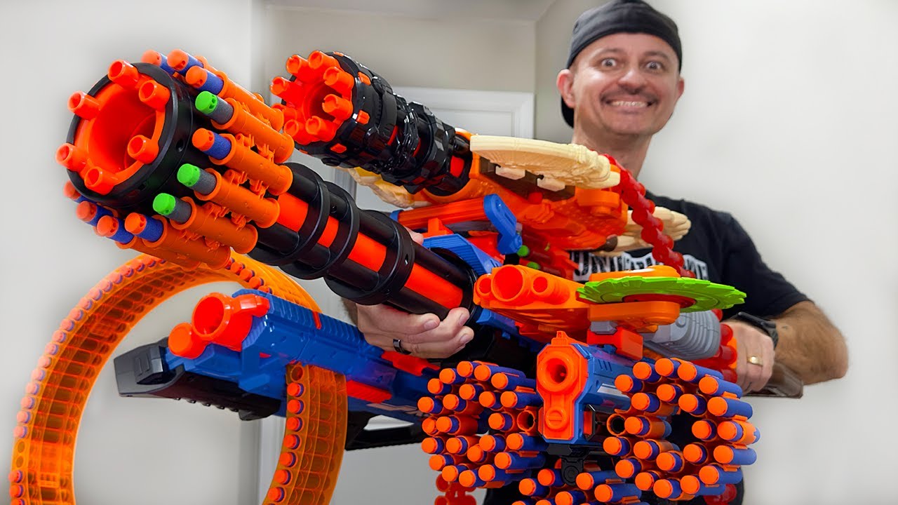 XSHOT HORRORFIRE Ultimate Blaster Build! - YouTube