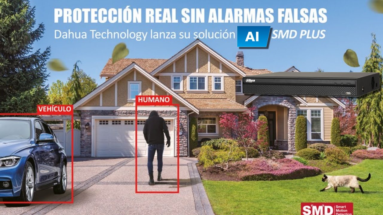 DVR Dahua AI SMD Plus Detección personas y vehículos - YouTube