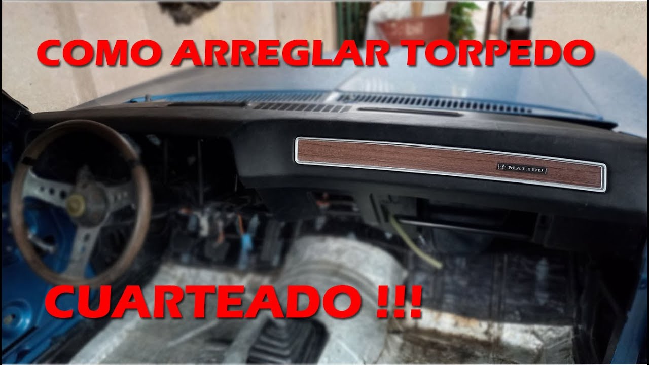 Como arreglar un torpedo cuarteado. - YouTube