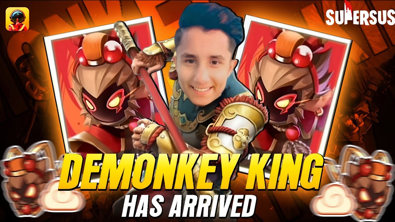 DEMONKEY KING IS HERE 💀👑 || DEMON KING GAMING || SUPER SUS || DKG ...