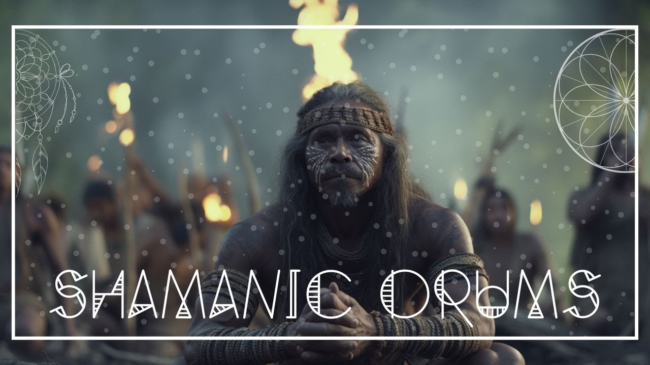 SHAMANIC DRUMS AND GONG • Activate Your Higher Mind • Shamanic Journey ...