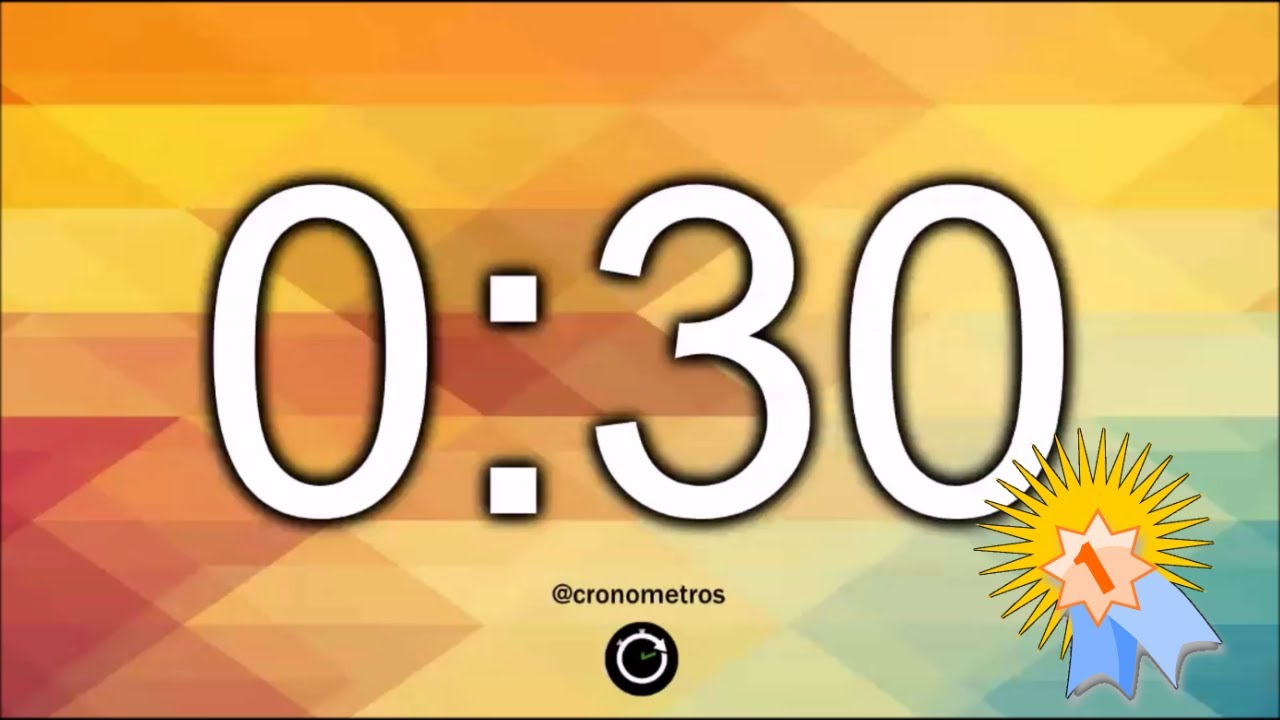 30 second timer - YouTube
