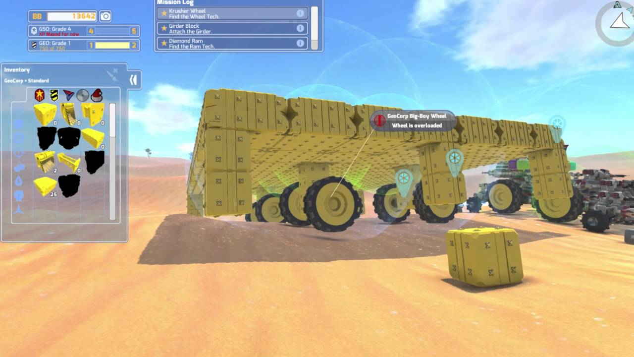 TerraTech - Lets Play - Season 3 - Part 19 - Geo Bot Reaches New Size ...