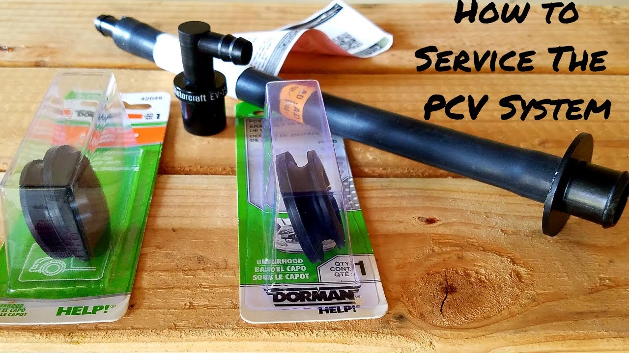 How to Service the PCV System on a New Edge Mustang(V6) - YouTube