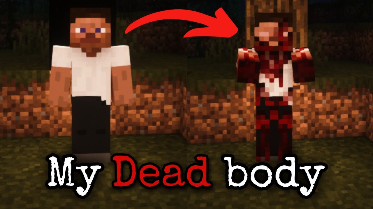 After my death, my corpse was still in the game trying to take my life ...