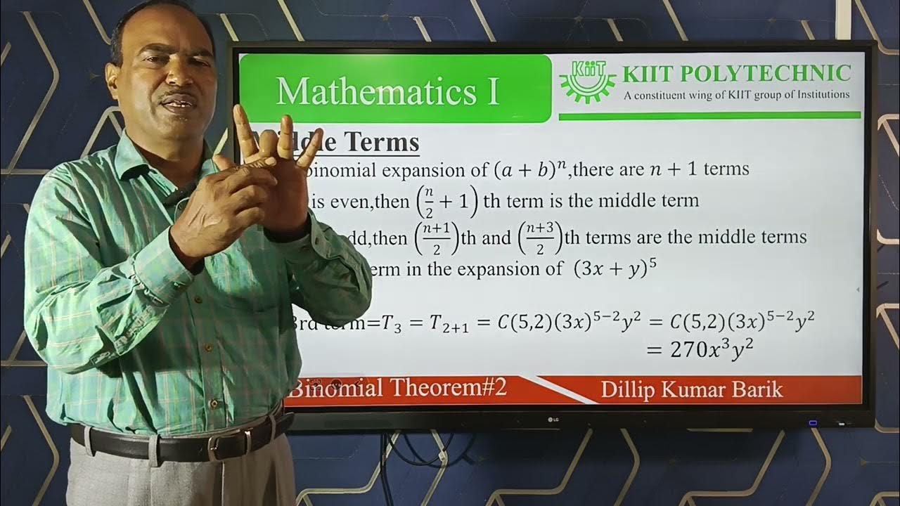 Binomial Theorem-2_Engineering Mathematics-I_1st Semester All Branch. - YouTube