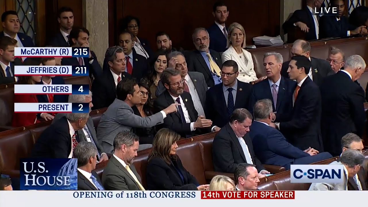 House Speaker Vote, 118th Session of Congress, January 6, 2023 (Session 2) - YouTube