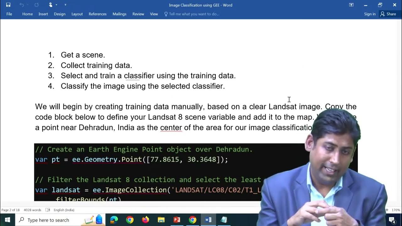 Image Classification: Machine learning and other techniques for land ...