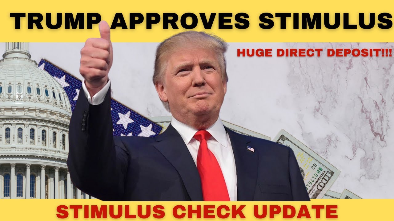 TRUMP PASS $1200?! SECOND STIMULUS CHECK UPDATE & STIMULUS PACKAGE ...