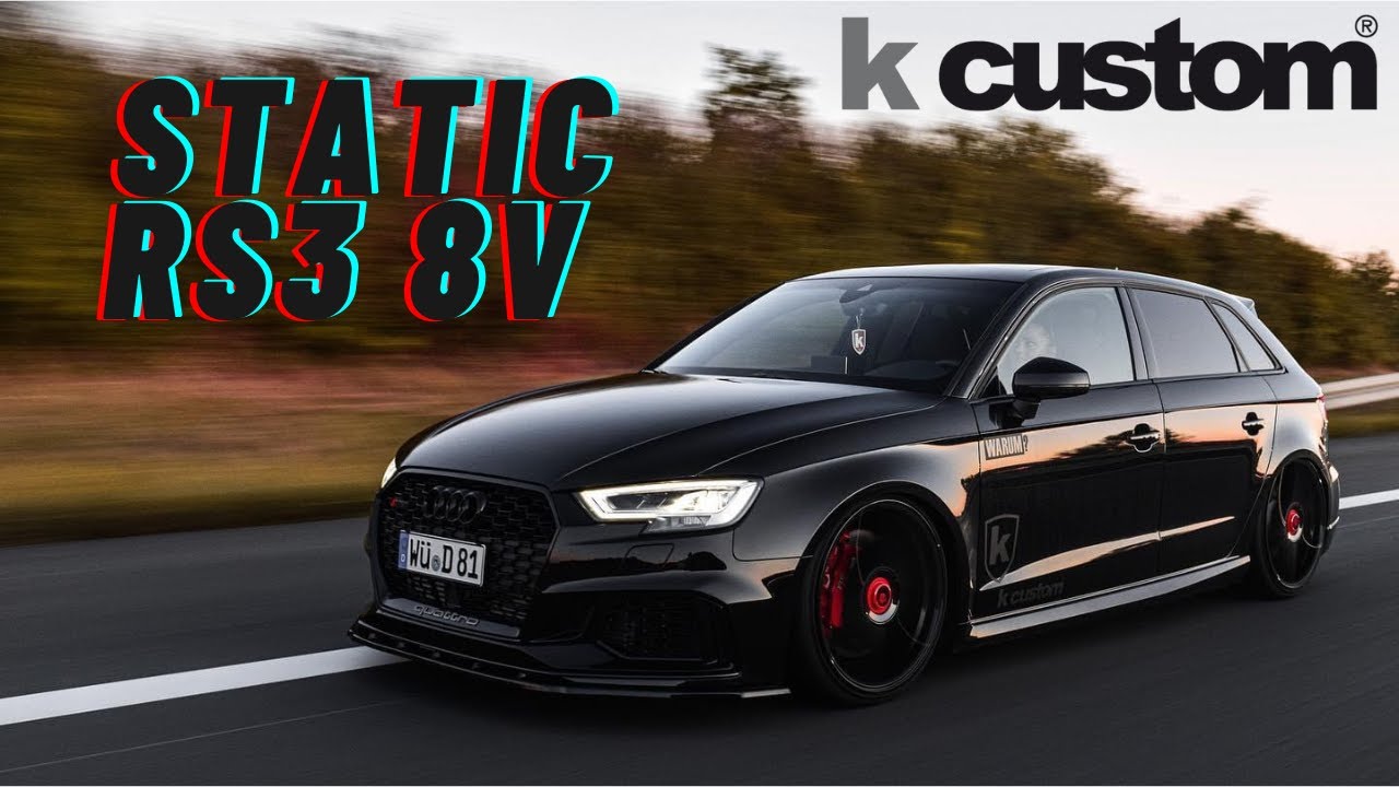 Static Audi RS3 8V K-custom - Sound & Porn - YouTube