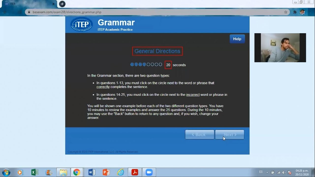 Resolviendo ITEP Practice - YouTube