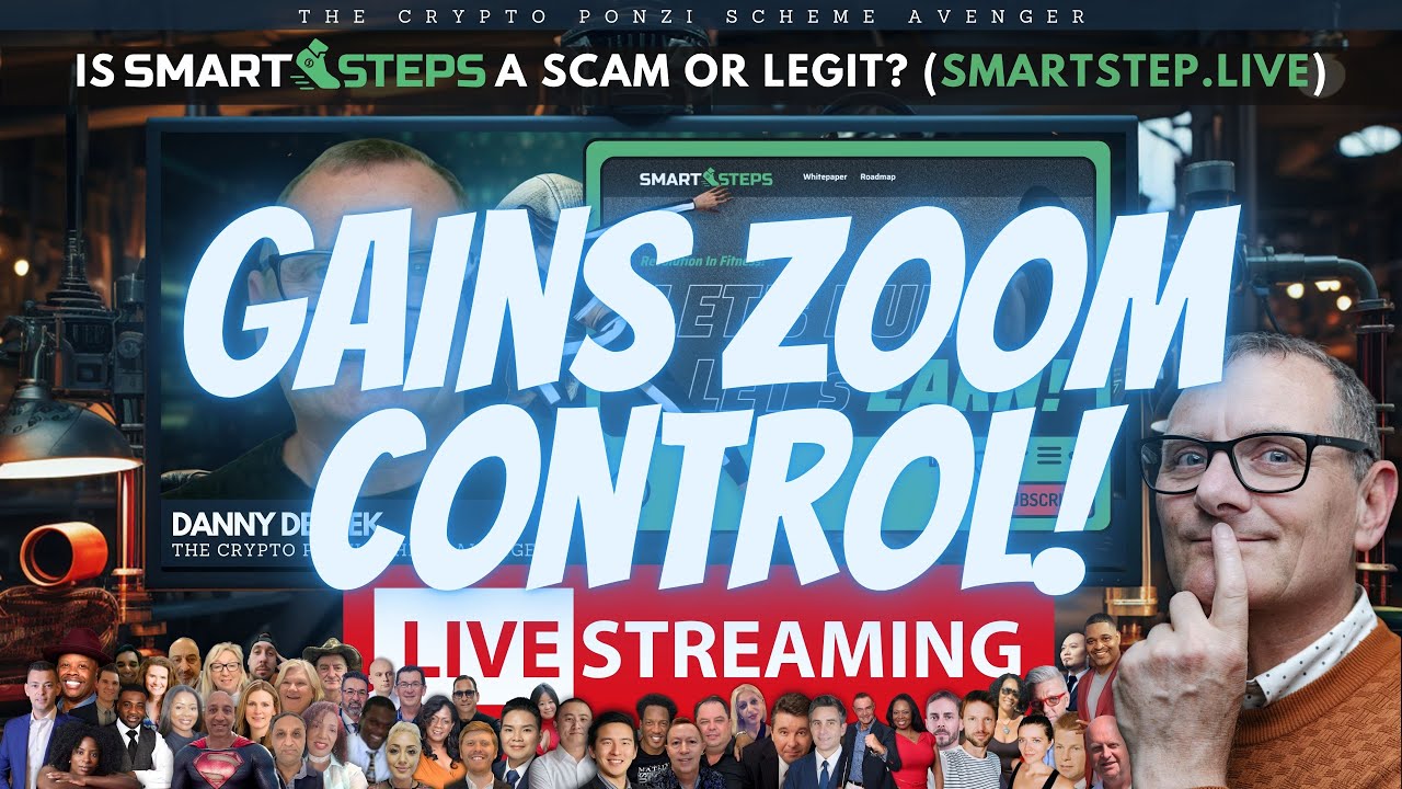 [UNCUT] SMART STEPS A SCAM OR LEGIT? Gains Control of the ZOOM Meeting ...