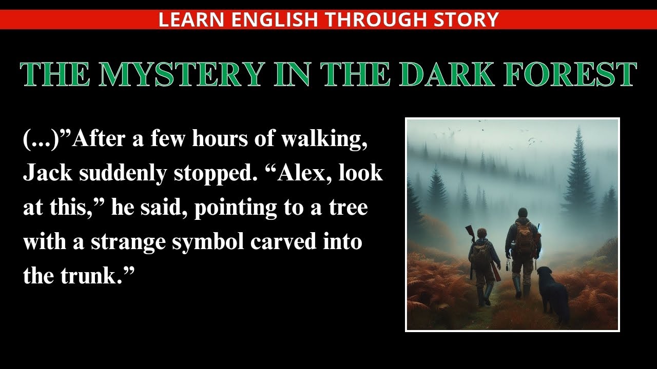 Improve Your English Through Best Story | The Mystery in the Dark ...