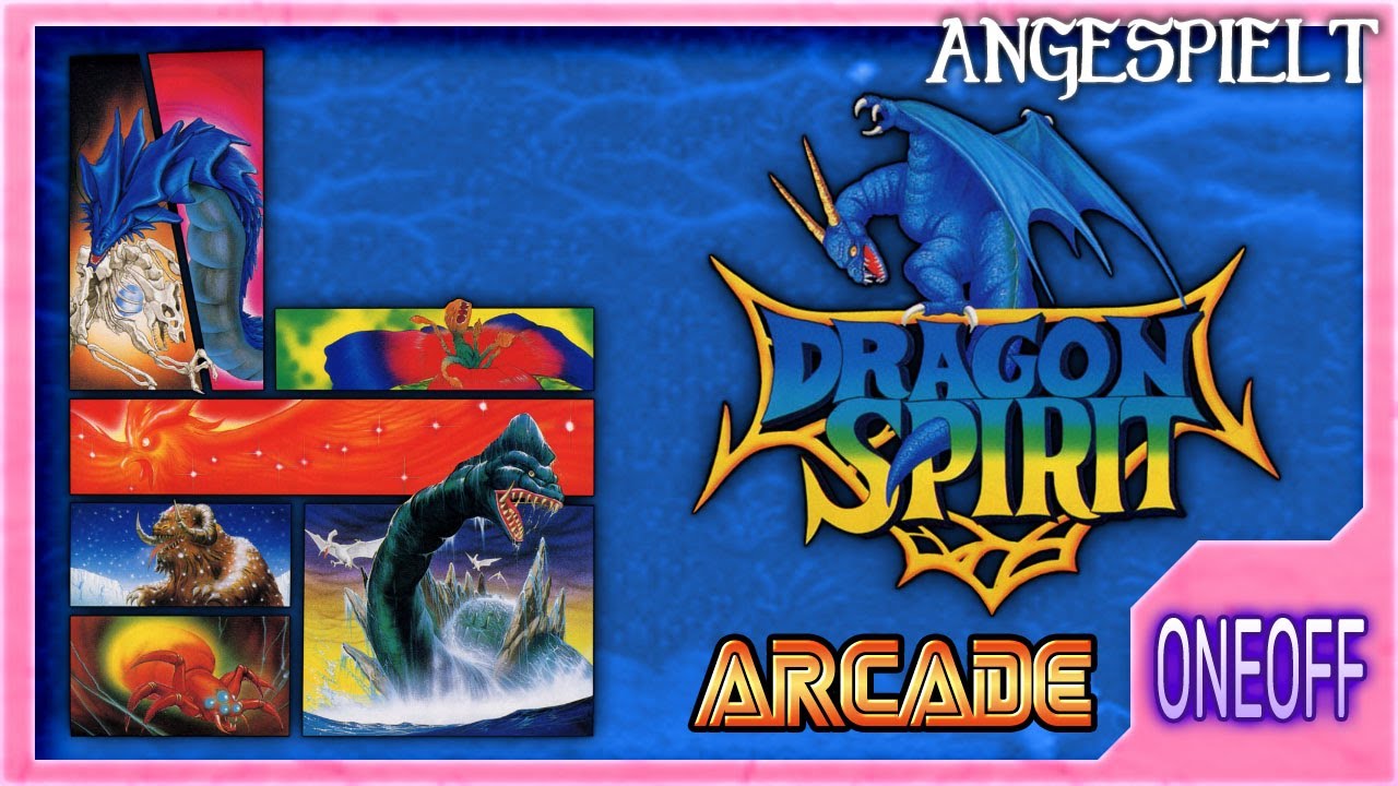 Dragon Spirit (Arcade) [Angespielt] --- Wilde Action mit Drachenpower ...