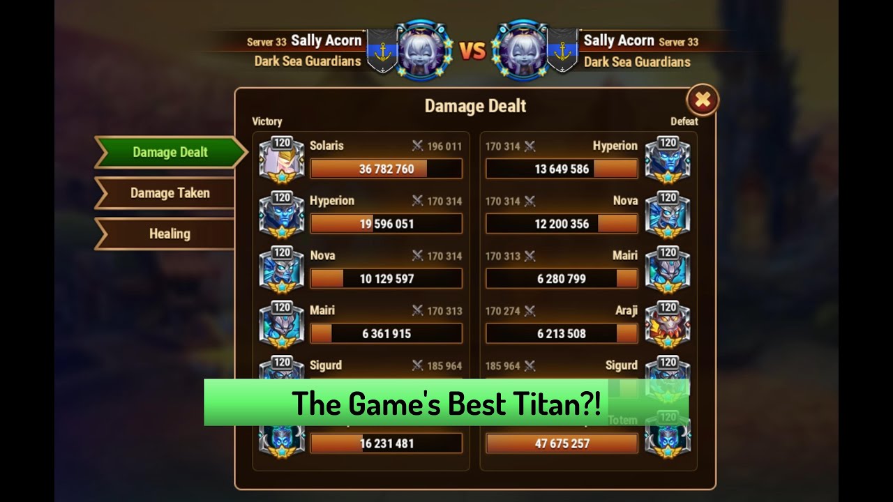 Hero Wars — Is Solaris Overpowered? - YouTube