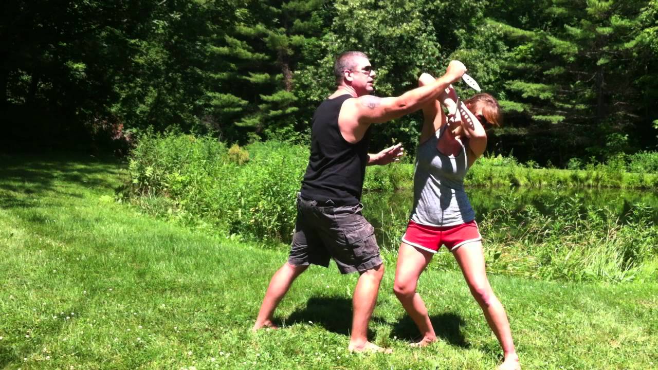 Reverse Grip Knife: Intermediate Angle 2 Drill - YouTube