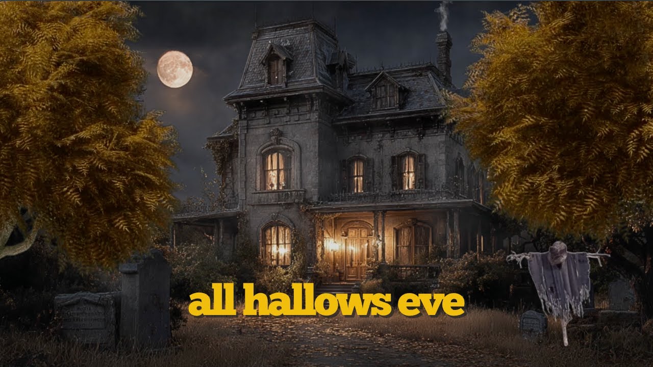 Haunted House Halloween Ambience 👻 Spooky Halloween Sounds | Halloween ...