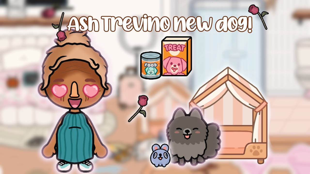 Ash Trevino new dog // vocie🔊 Toca Boca Roleplay🐩💞🦩 - YouTube