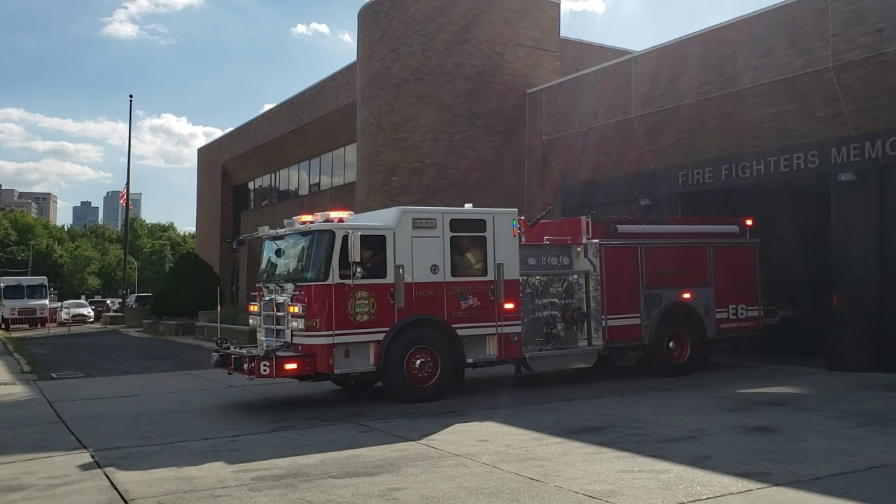**Super Exclusive** JCFD New Engine 6 Responding (High Pressure Pumper ...
