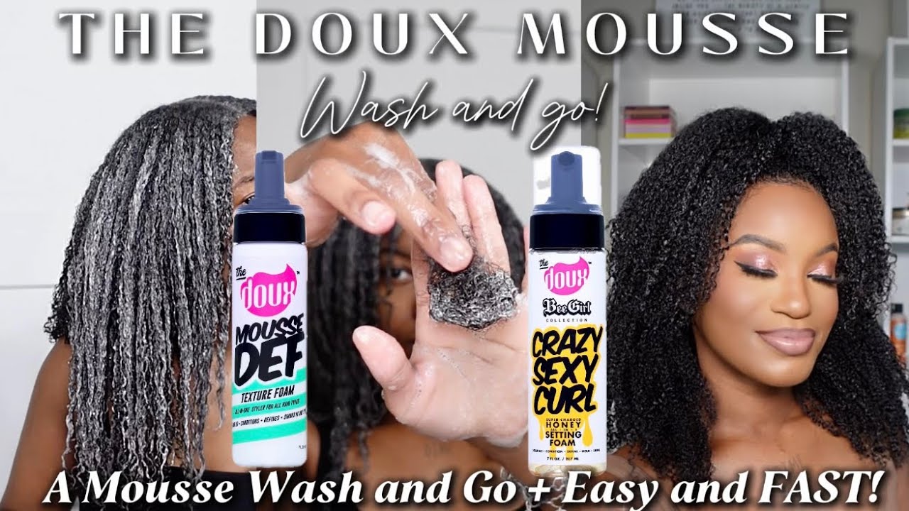 THE BEST WASH AND GO COMBO? THE DOUX MOUSSE DEF AND CRAZY SEXY CURL ...