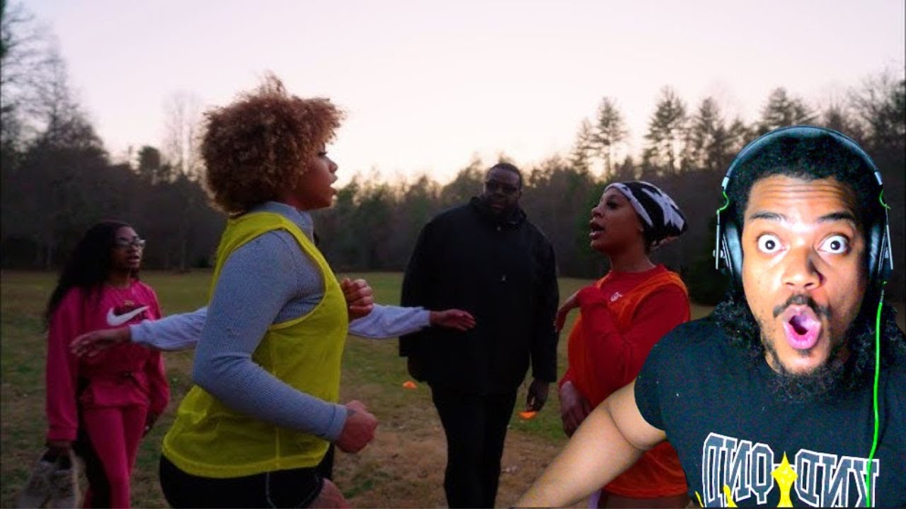 Ghetto Girls Play Football for Blueface's Heart! Intense and Physical ...