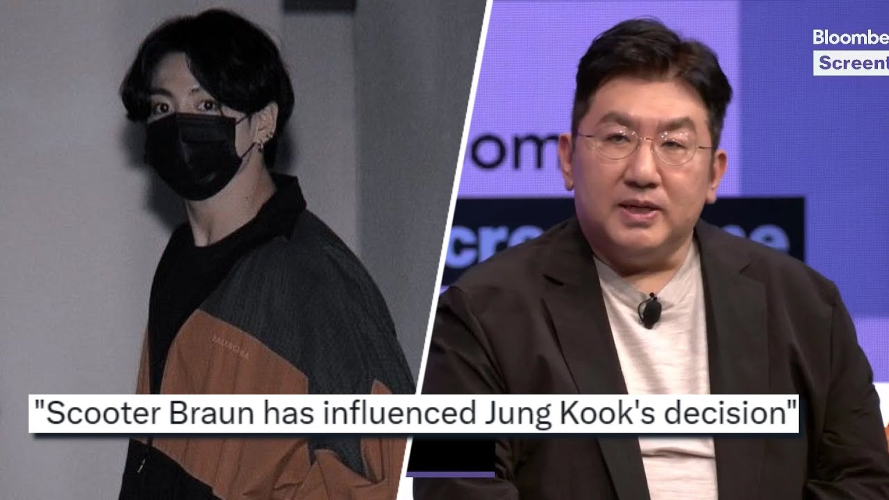 Jung Kook LEAVES w/ Scooter Braun? HYBE Says JK NOT Doing BTS Reunion ...