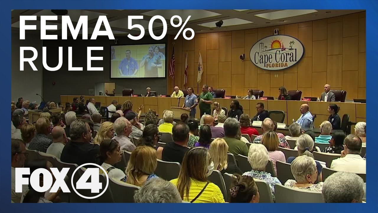 FEMA Hosts Town Hall Answering Pressing Questions 50% Rule - YouTube