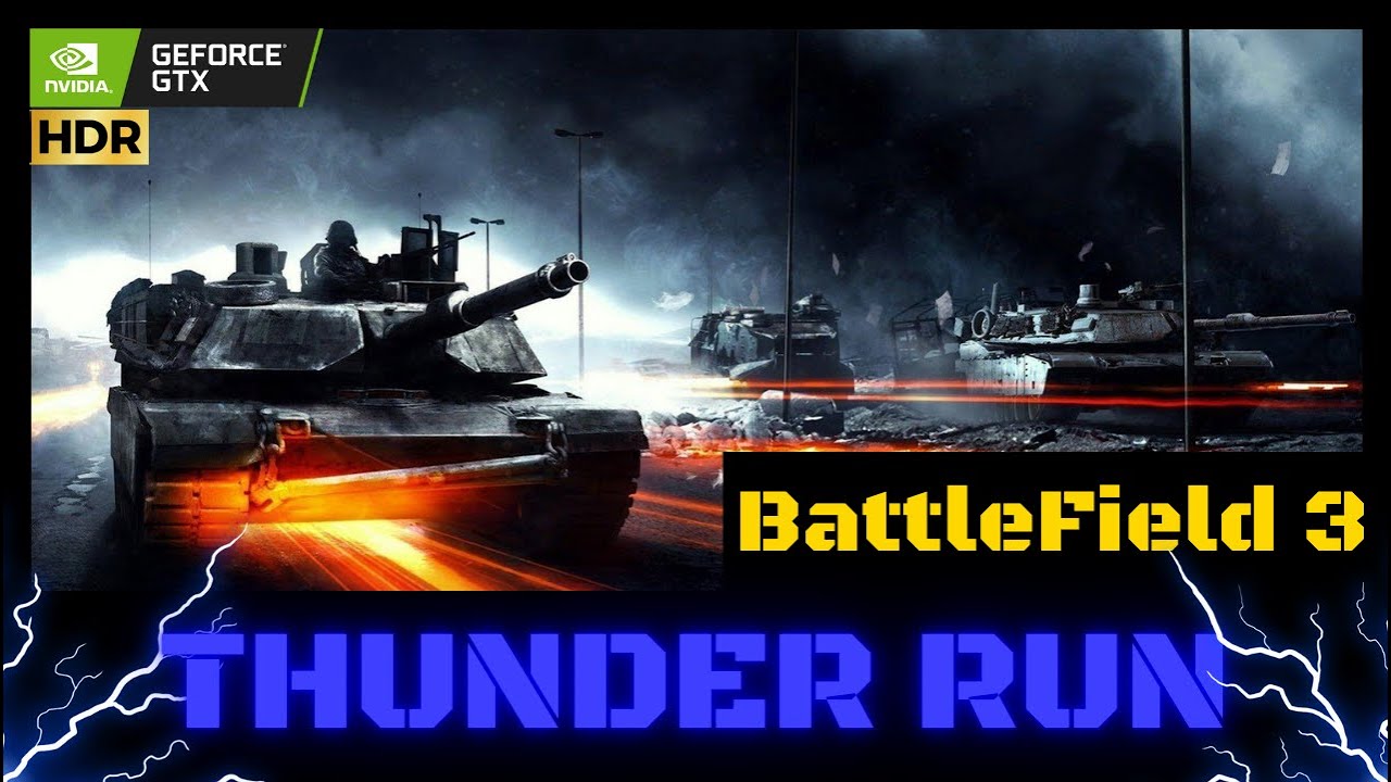 M1 Abrams Tank - The Best Tank Mission In Battlefield 3 - Thunder Run ...