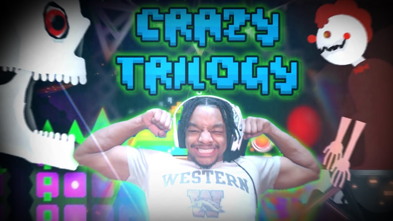 THE CraZy TRILOGY | GEOMETRY DASH 2.11 - YouTube