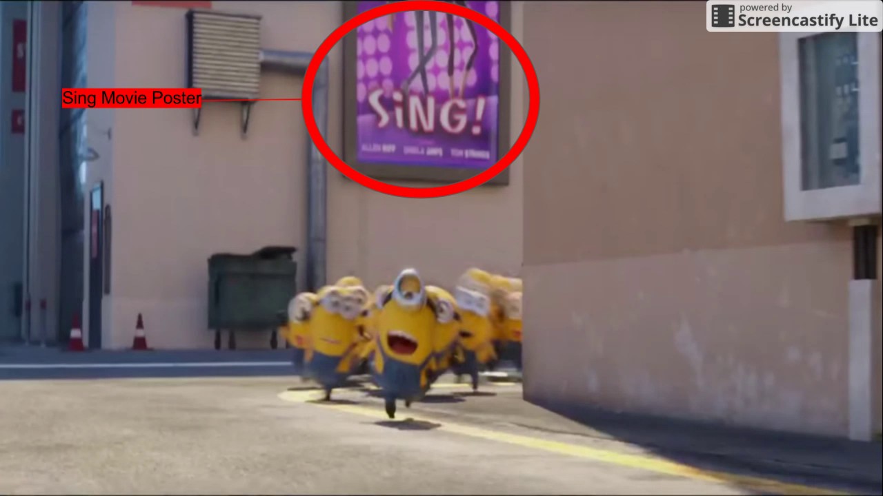 Easter Eggs In Despicable me 3 Trailer - YouTube