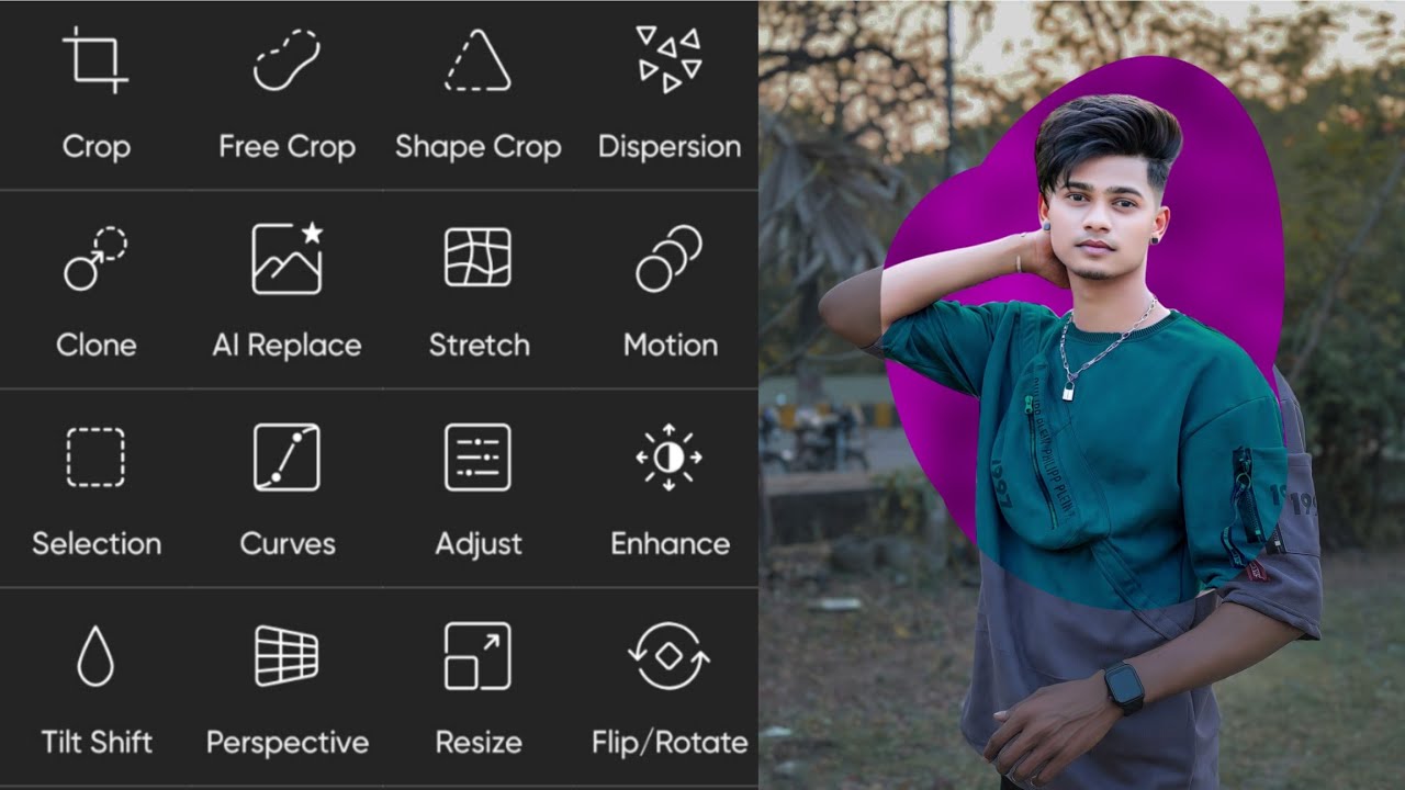 PicsArt se photo editing kaise kare || Unique Editor 2.0 - YouTube