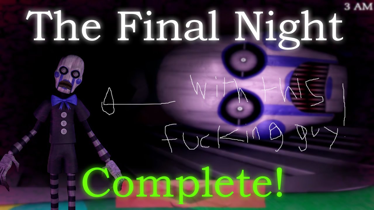 FINAL NIGHT COMPLETE | Five Nights at Candy's 3 - YouTube