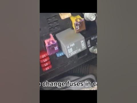 How to change fuses from fuse box in cars. - YouTube