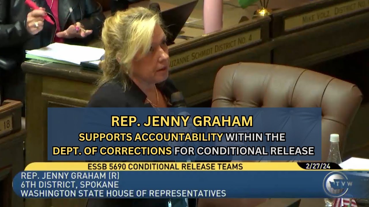 Rep. Jenny Graham: Let's do the right thing (on an amendment to Senate ...