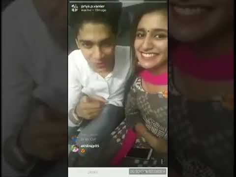 Priya Prakash Varrier FIRST Facebook LIVE Video | Manikya Malaraya Poovi | Odu Adaar Love
