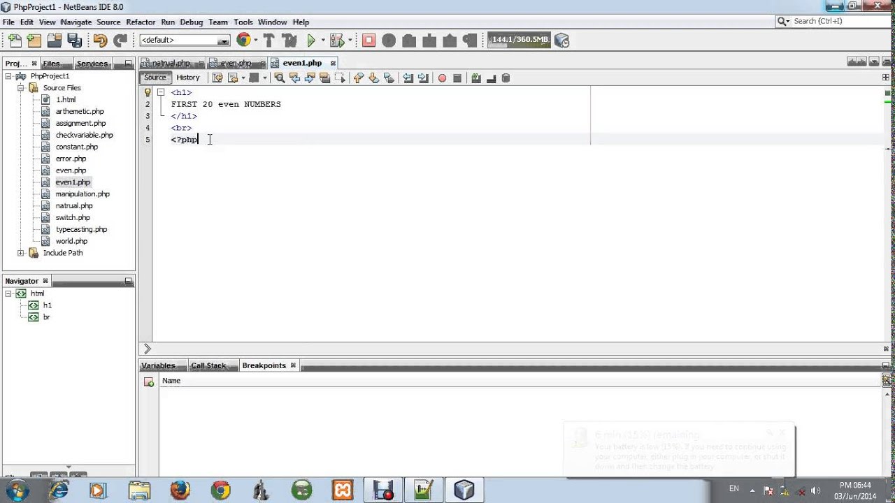 First 10 Even Numbers Program In Php YouTube First 10 Even Numbers Program In Php YouTube