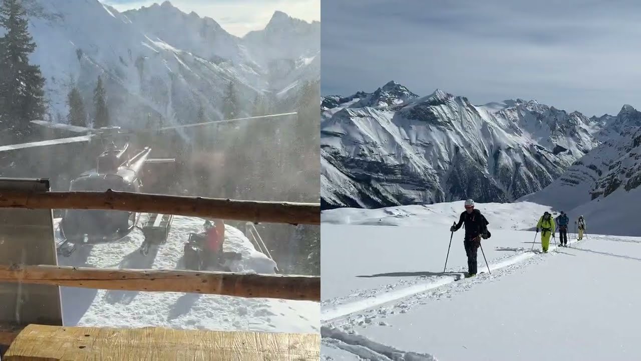Icefall Lodge march 2025, British Columbia - YouTube