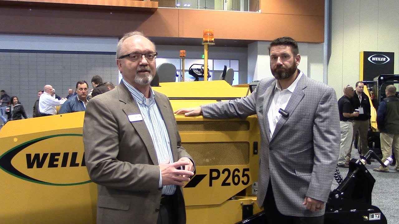 [VIDEO] Weiler’s new commercial paver expands Cat offering - YouTube