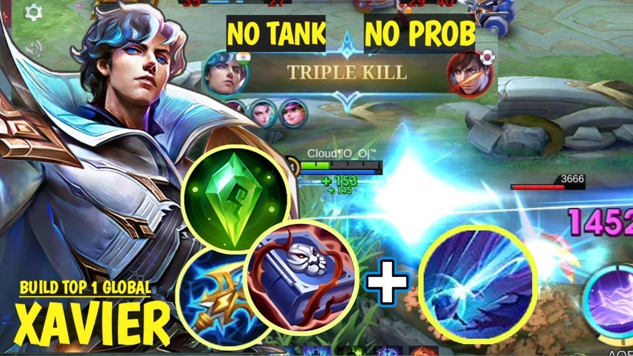 Xavier Insane Ganking and Support | Best Build Rotation | Xavier Mlbb ...