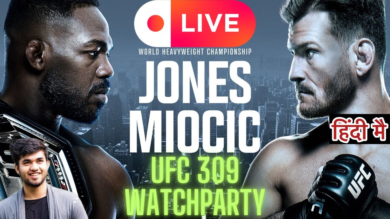 🔴 UFC 309 Live Stream | JON JONES vs STIPE MIOCIC + OLIVEIRA vs ...