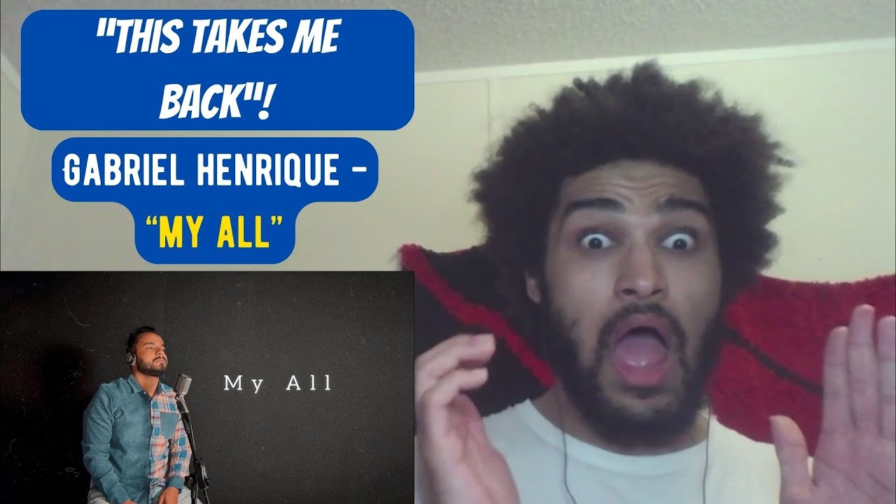ABSOLUTE PERFECTION! | My All - Gabriel Henrique / Mariah Carey Cover ...