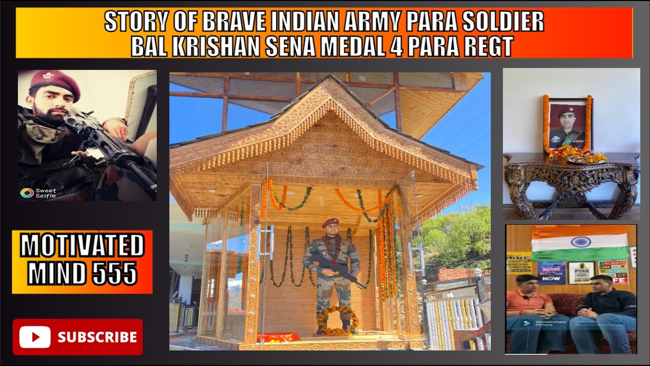 Story of Brave Indian Army Soldier Saheed Bal Krishan Sena Medal, 4 ...