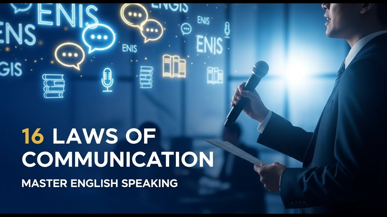 How to Master Communication: The 16 Laws Every English Learner Must ...